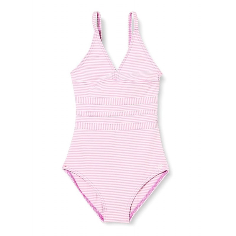 Maillot de bain 1 pièce fillette décolleté en v - Haute Pression